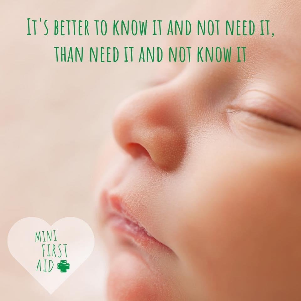 Baby & Child First Aid Class