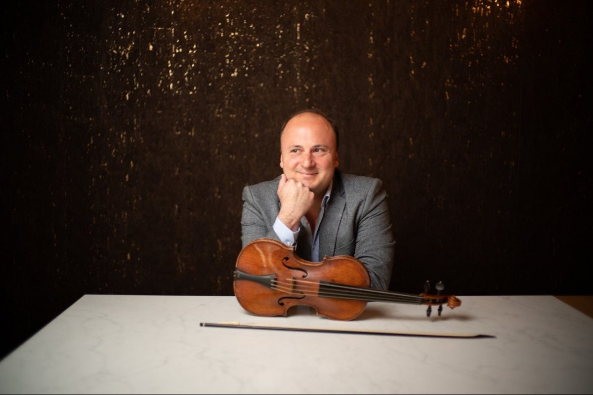 JS Bach Sonatas for solo violin with Bojan Cicic