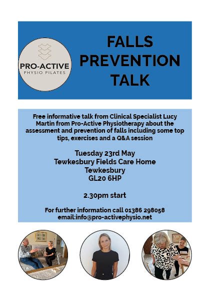 Falls prevention talk
