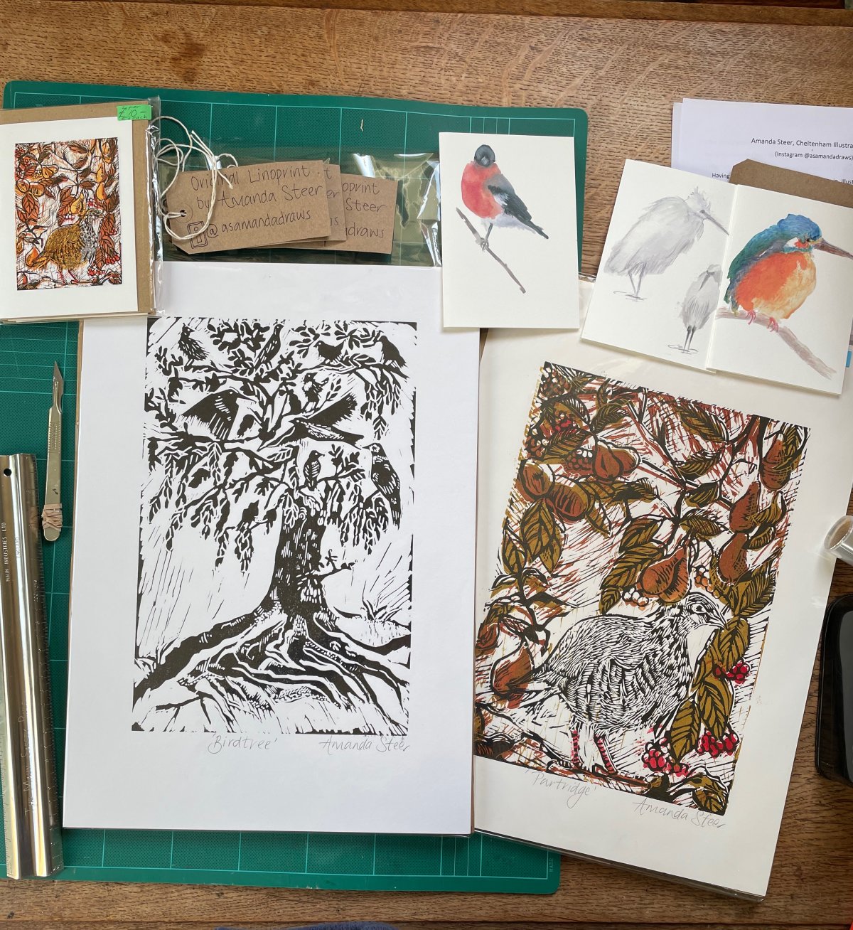 Amanda Steer at the Suffolks Market